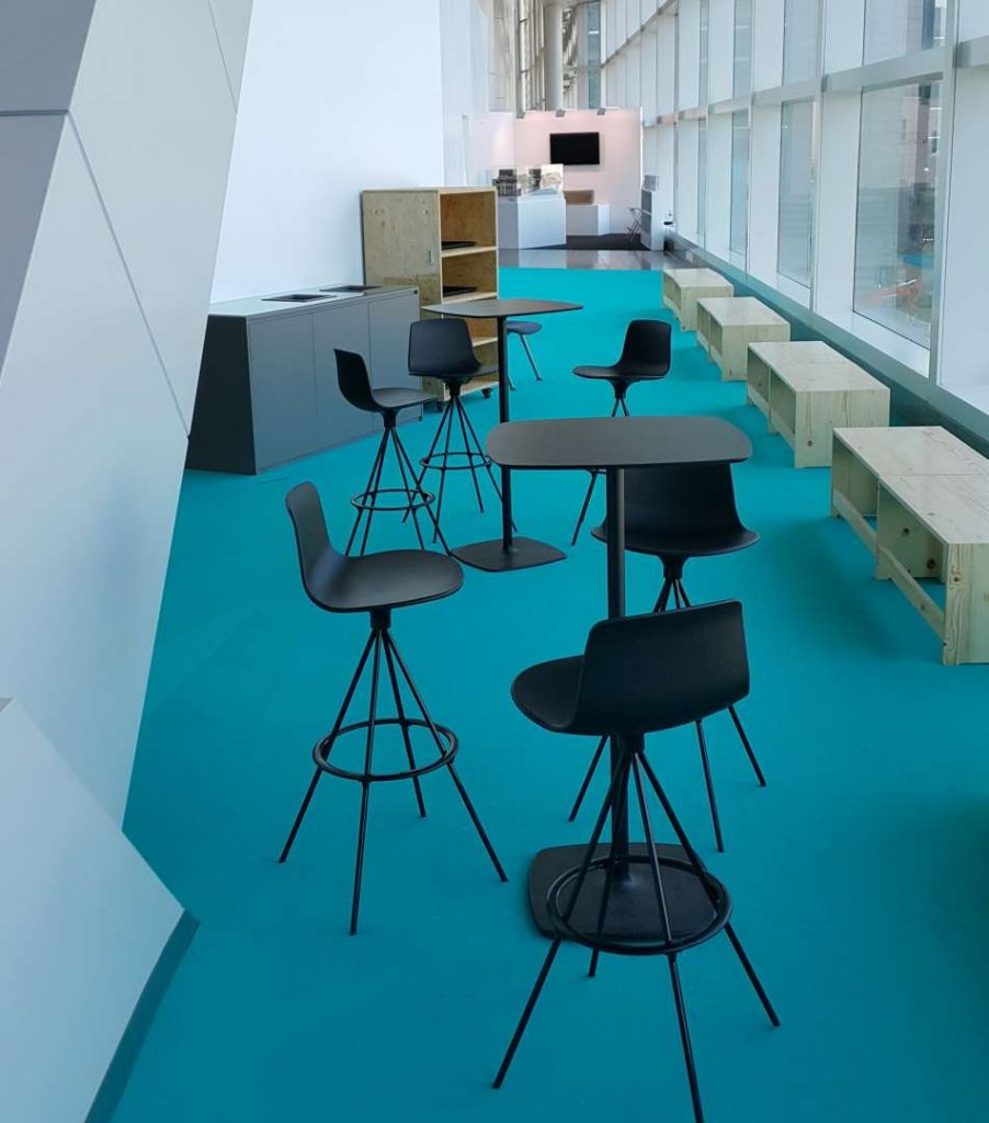 Stylus High Table Black - Sleek & Versatile Modern Furniture | IROCO Design