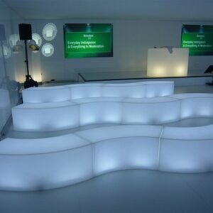 Snake Bench by Iroco Design – Unique Outdoor Seating