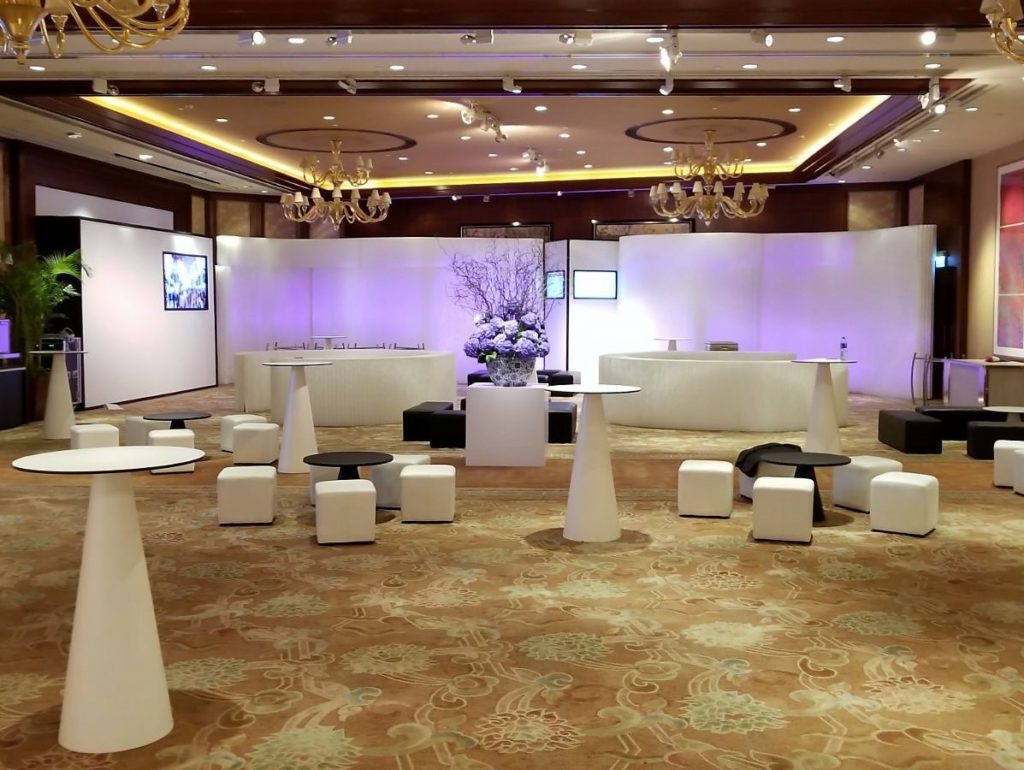 IKON High Table White - Sleek and Modern Design | Iroco Design