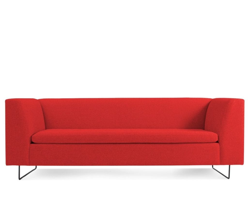 Red Single Sofa