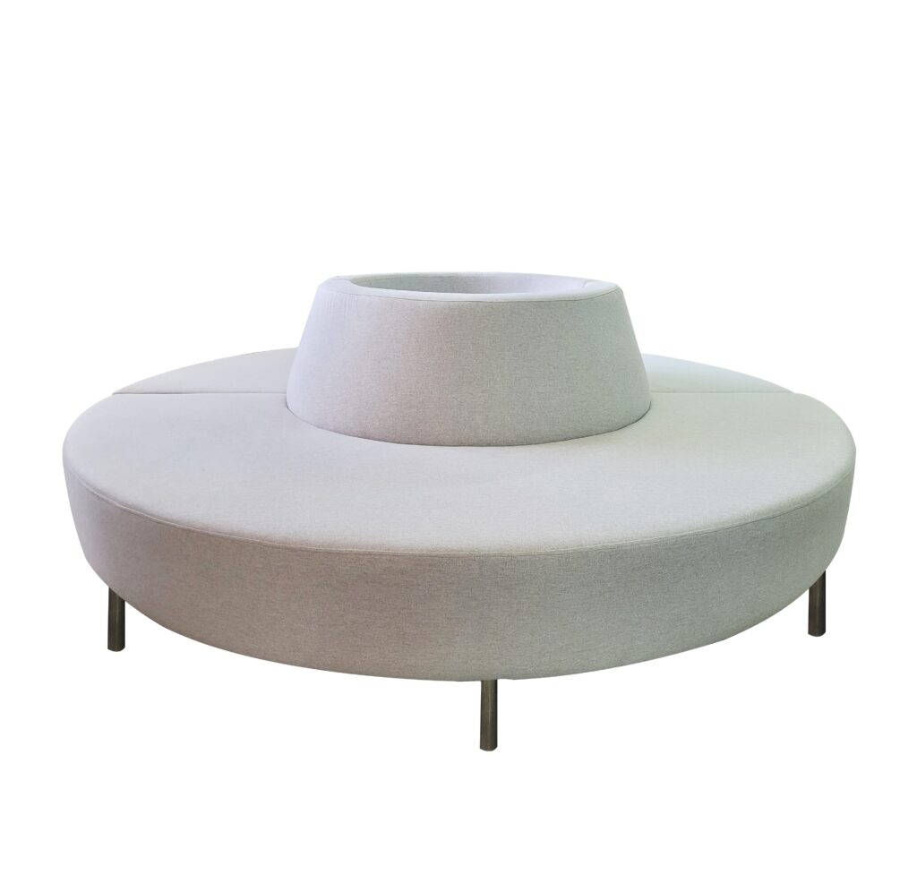 Round Sofa Rental - Luxurious Modern Design by Iroco Design