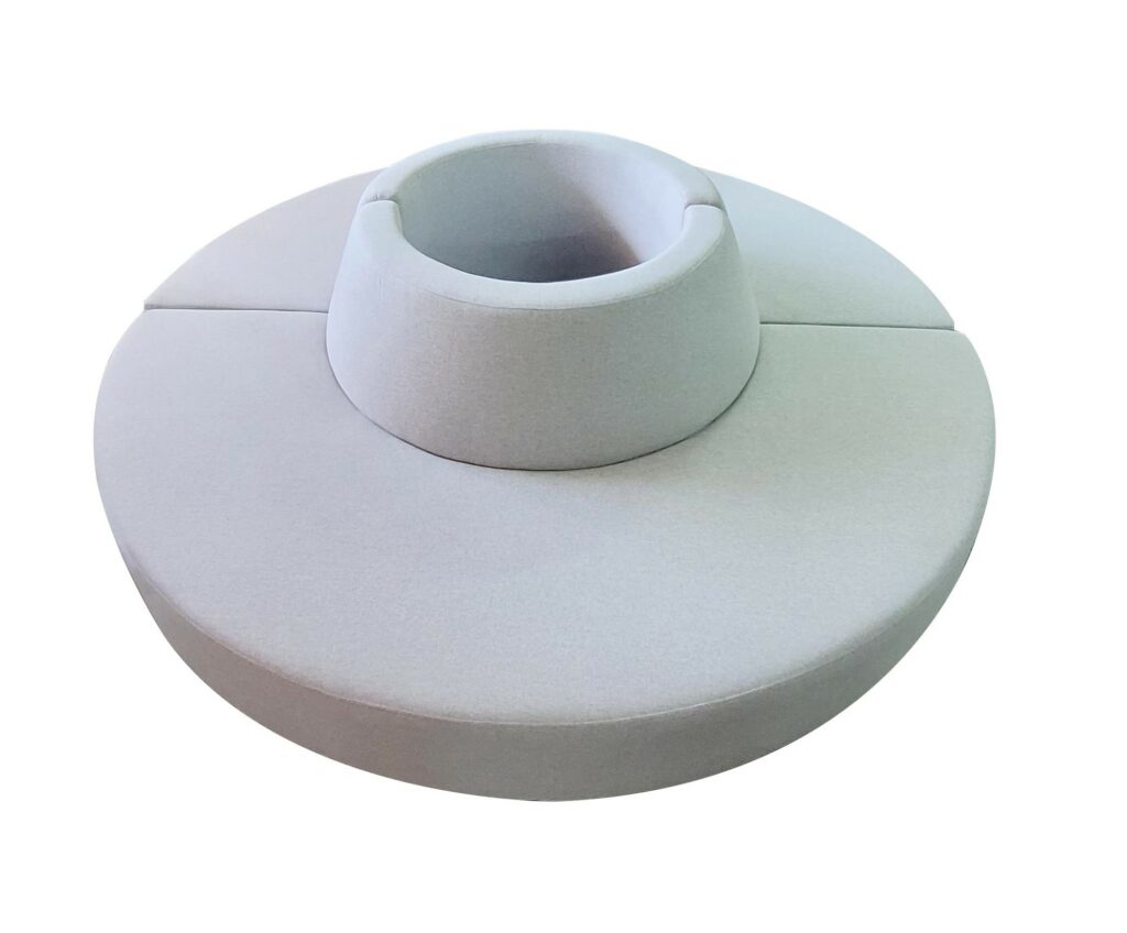 Round Sofa Rental - Luxurious Modern Design by Iroco Design