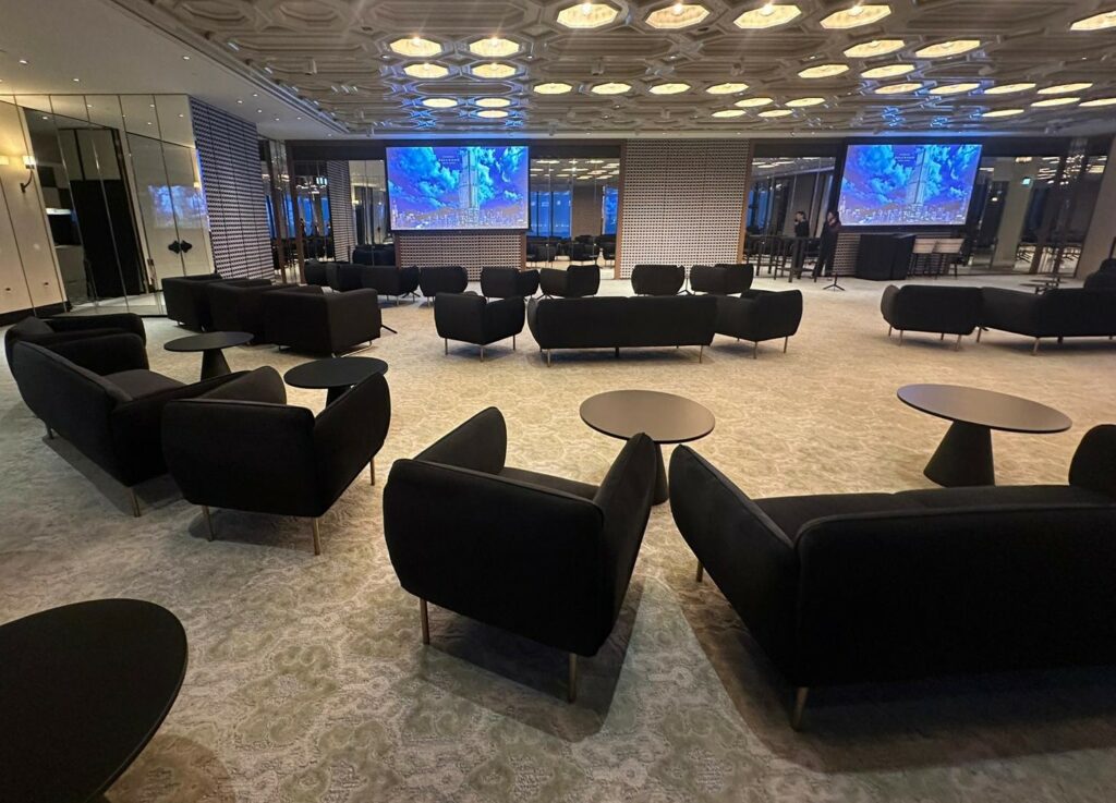 Velvet Sofa Black Rental | Modern & Stylish Furniture | IROCO Design